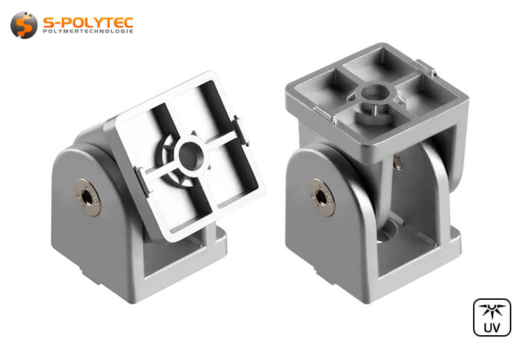 Profile connector with adjustable angle