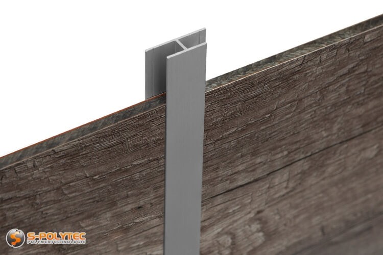 Buy aluminium H-profile 6mm cheap online | S-Polytec