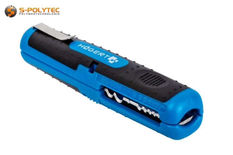 Stripping tool for cables, wires and single conductors