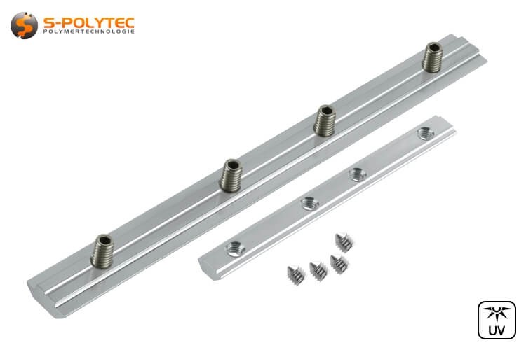 Profile connectors for construction profiles (various sizes)