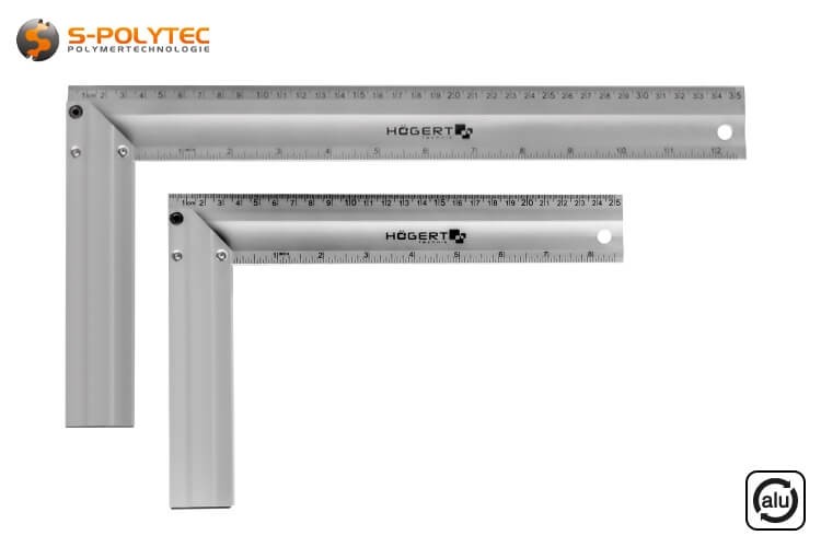 Högert aluminium try square