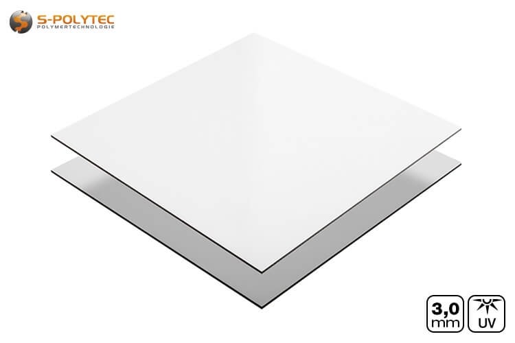 Buy aluminium composite panels white online | S-Polytec