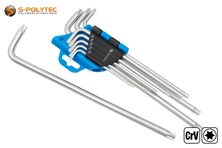 Torx key set extra-long (9 pieces)