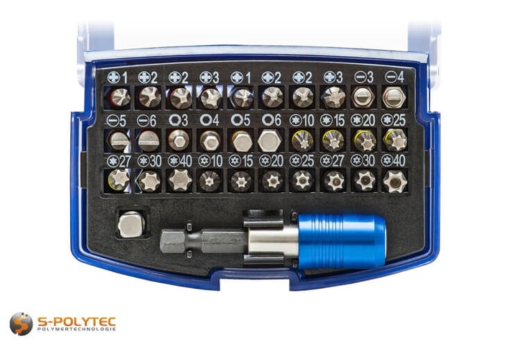 Professional bit set with bit holder (32 pieces) | S-Polytec