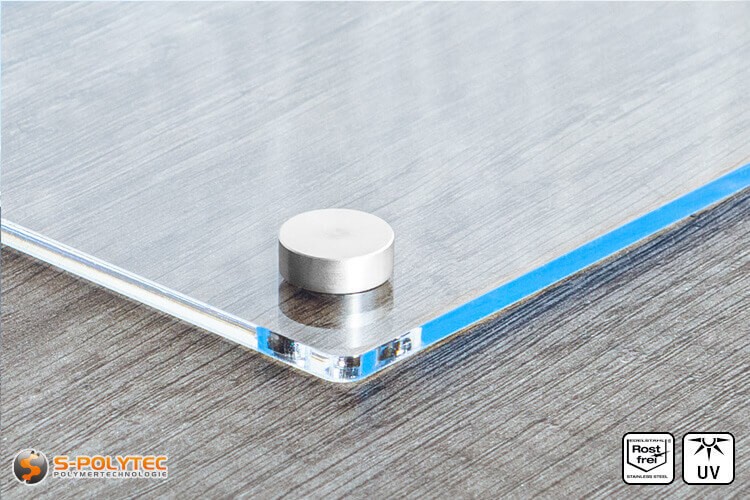 Screw cap stainless steel 15mm | S-Polytec