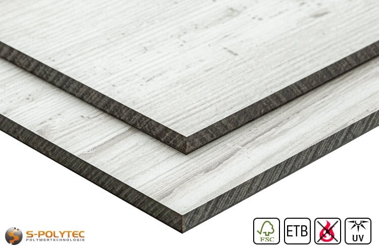 HPL panels in vintage look made to measure | S-Polytec