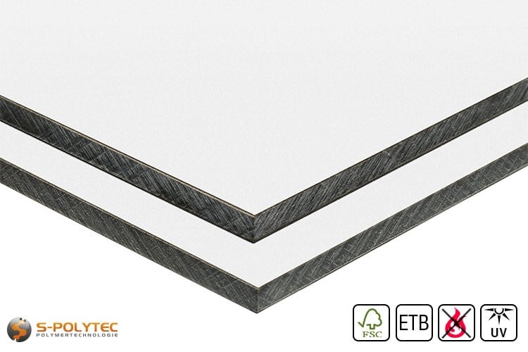 HPL panels white buy cheap online | S-Polytec