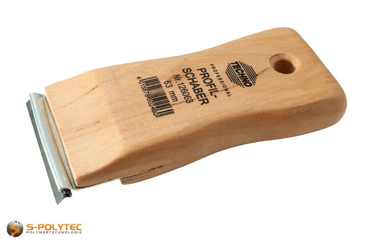 Profile scraper 63mm with replaceable blade | S-Polytec