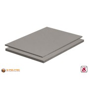PVC sheets darkgray 2,0 x 1,0 Meter - buy online now